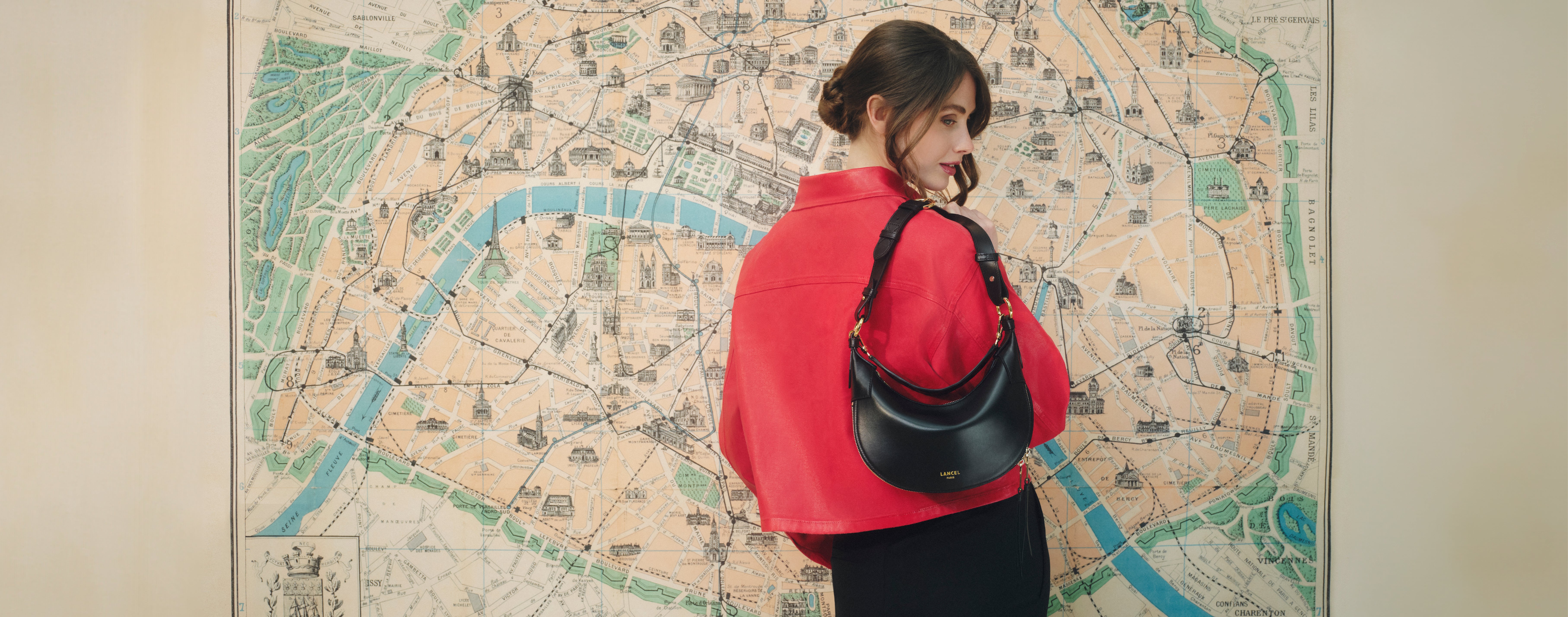 Women's Leather Hobo Bags | Lancel France