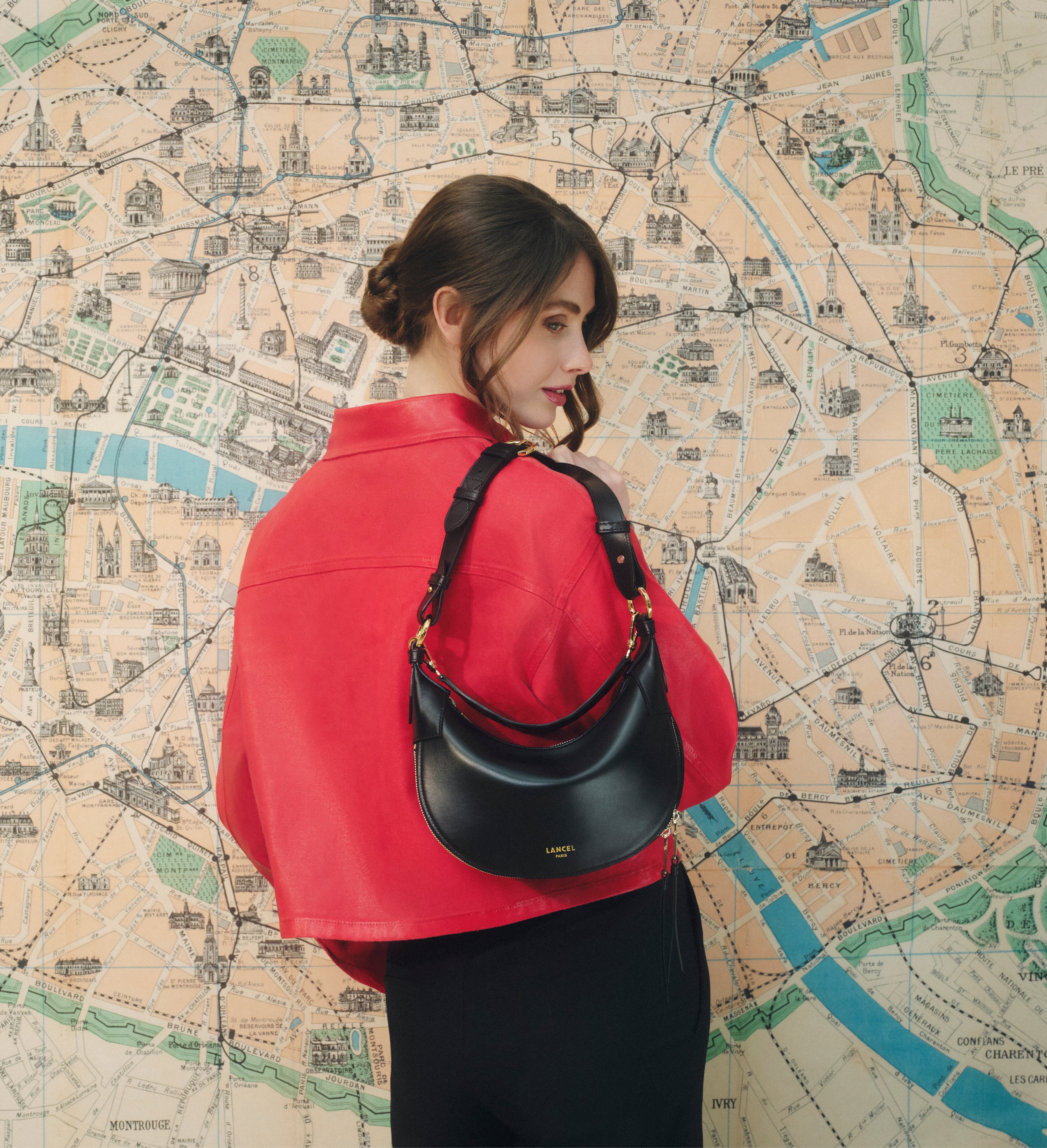 Sacs hobo en cuir femme | Lancel France